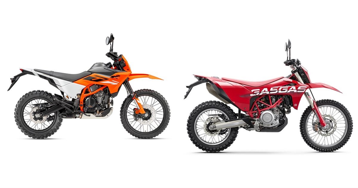 KTM 390 Enduro R 2025 vs GASGAS ES 700 2023