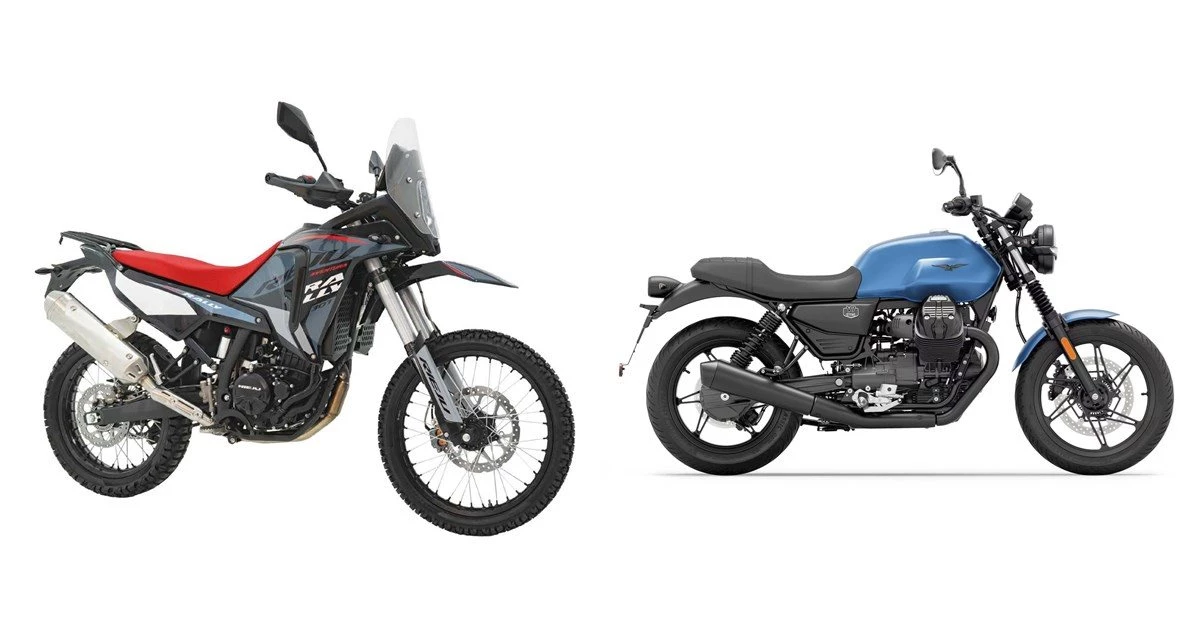 Rieju Aventura Rally 307 2025 vs Moto Guzzi V7 Stone 2025