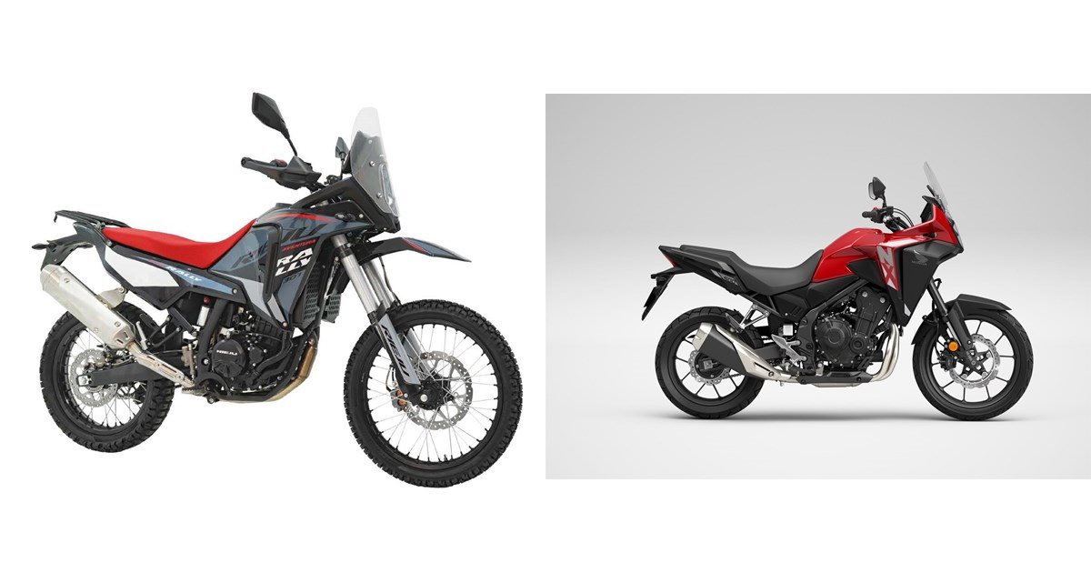 Rieju Aventura Rally 307 2025 vs Honda NX500 2025