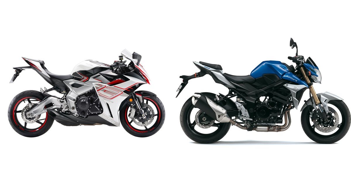Motorrad Vergleich Zontes 703-RR 2025 vs. Suzuki GSR 750 2015