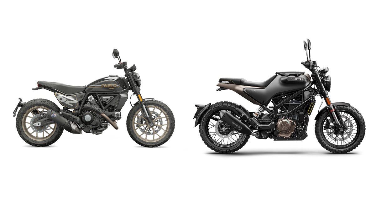 Ducati Scrambler Full Throttle 2025 vs Husqvarna Svartpilen 401 2023