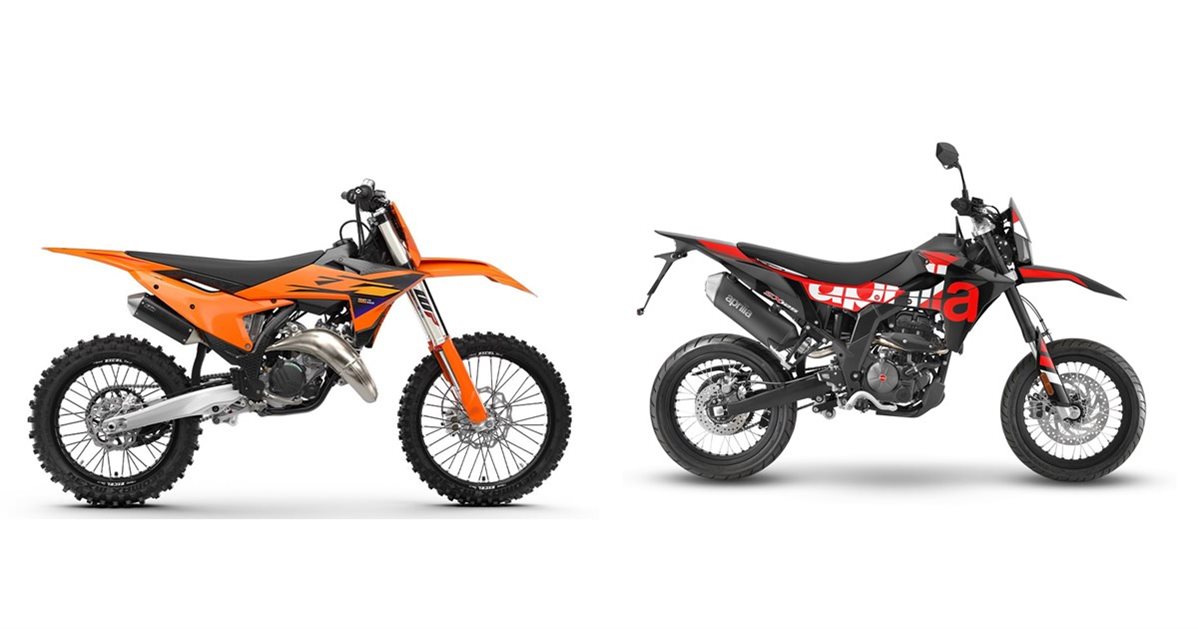 Comparaison des motos KTM 125 SX 2026 VS. Aprilia SX 125 2025