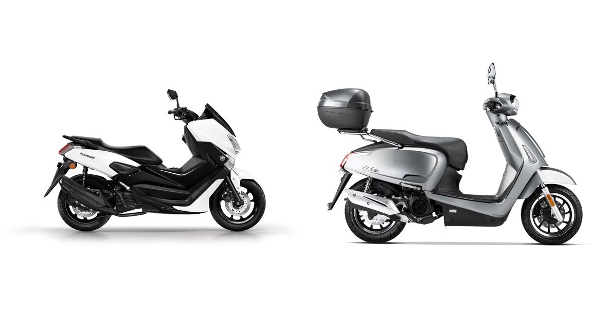 Yamaha NMAX 125 2020 vs Kymco Like II 125i ABS Exclusive 2022