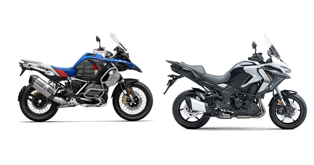 BMW R 1250 GS Adventure 2024 vs Kawasaki Versys 1100 SE 2025