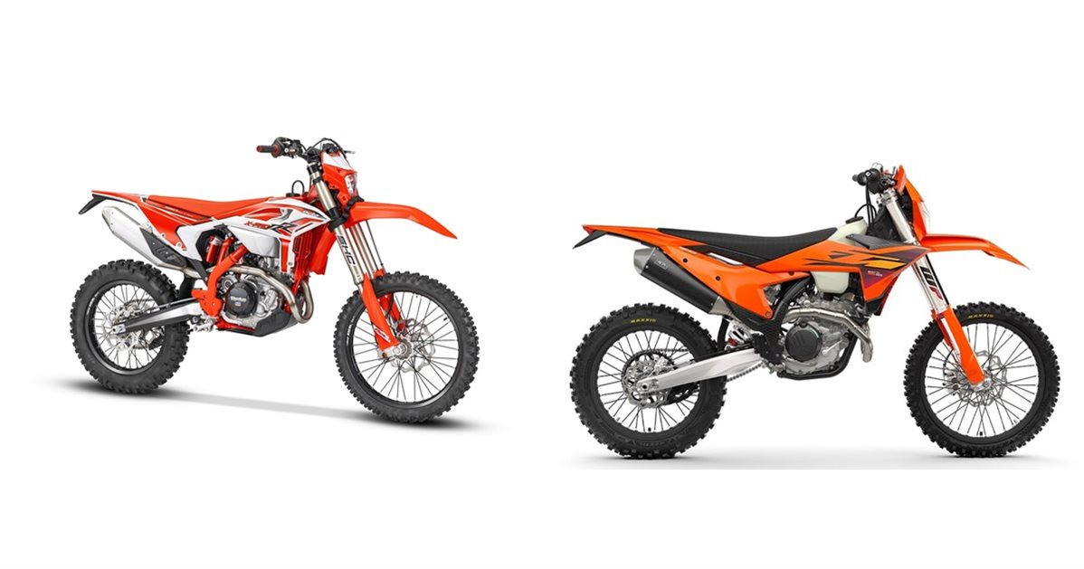 Beta RR X-PRO 4T 480 2025 vs KTM 500 EXC-F 2026 2026