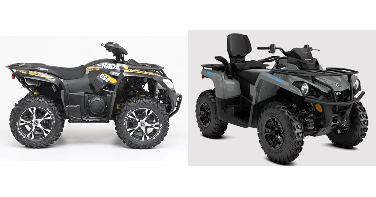 Access Shade Sport 850 EPS NG 2020 vs Can-Am Outlander Max DPS 570 2023