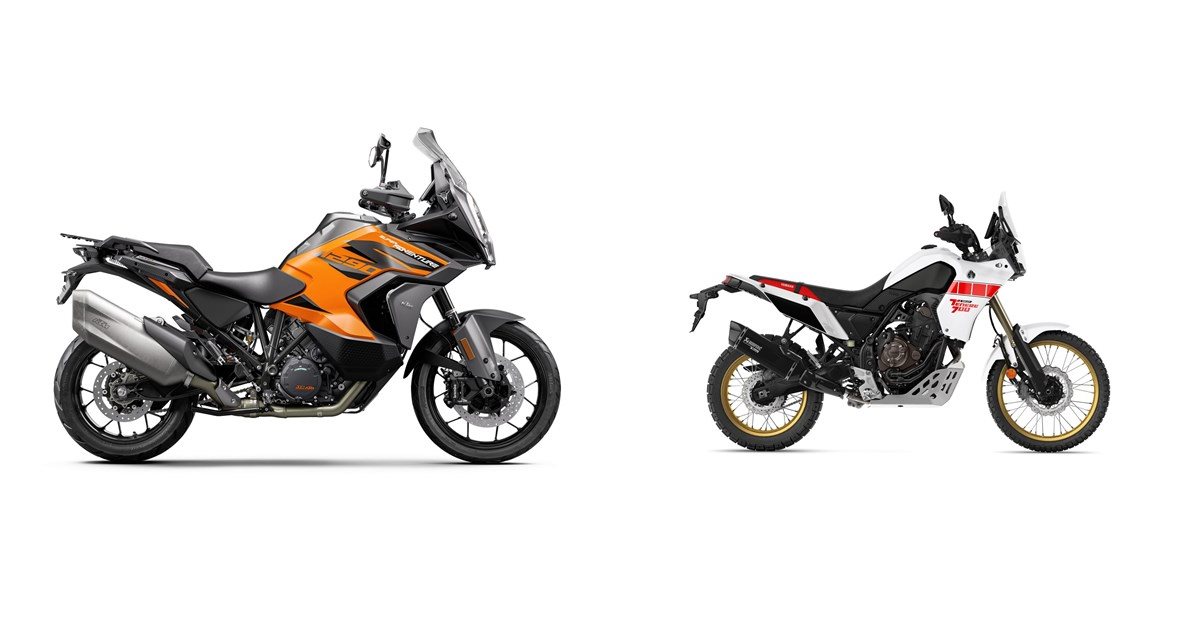 KTM 1290 Super Adventure S 2021 vs Yamaha Tenere 700 Rally Edition 2023
