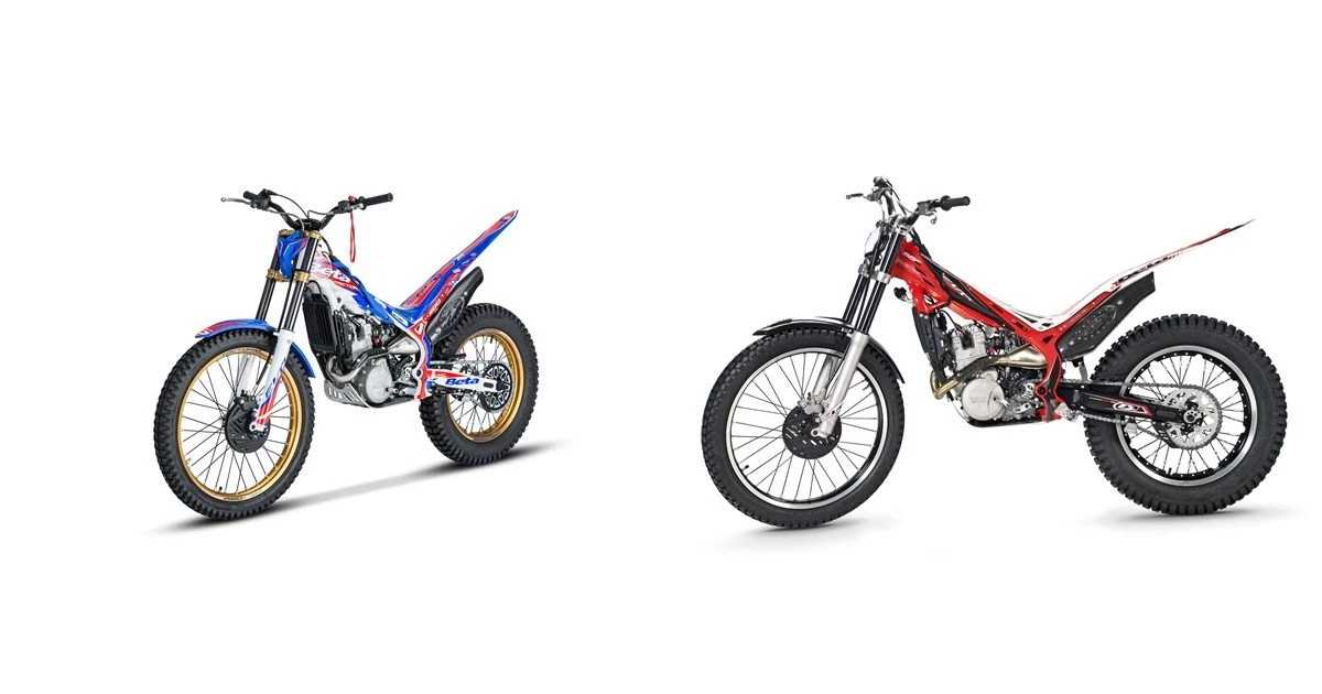 Motorrad Vergleich Beta Evo 300 4T Factory 2020 vs. Beta Evo 300 4Takt 2013