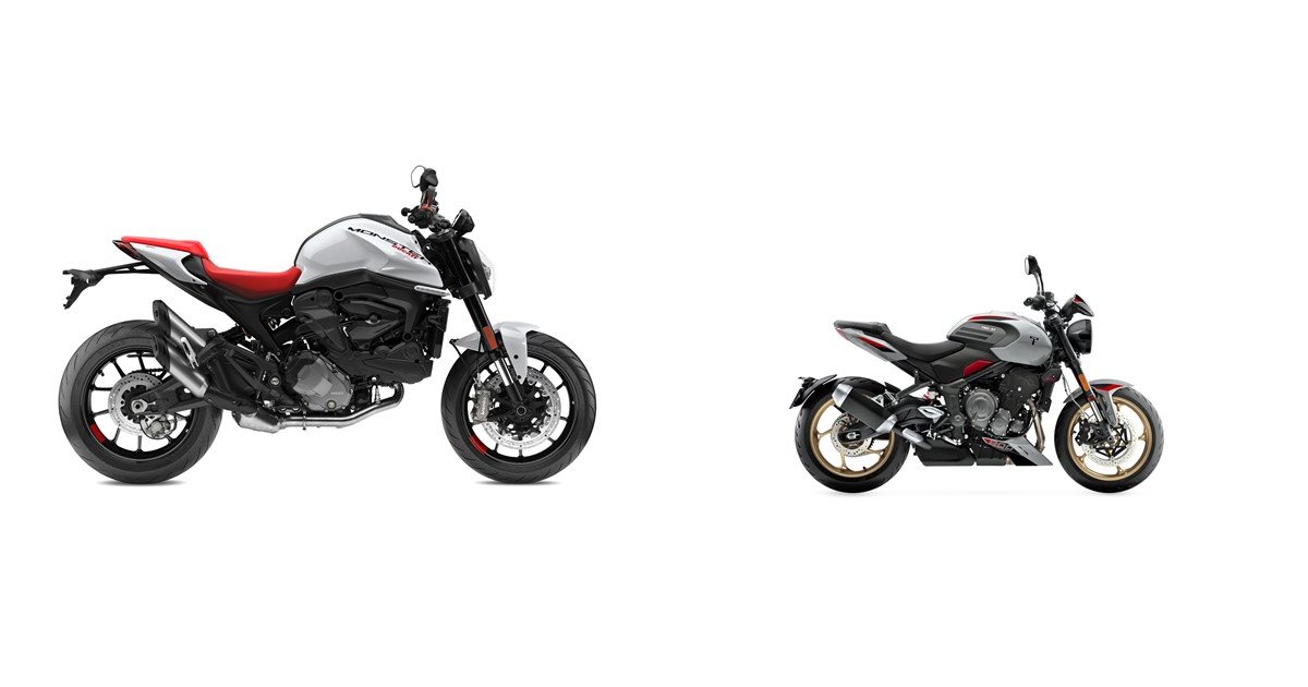 Ducati Monster 2025 vs Triumph Trident 800 2026