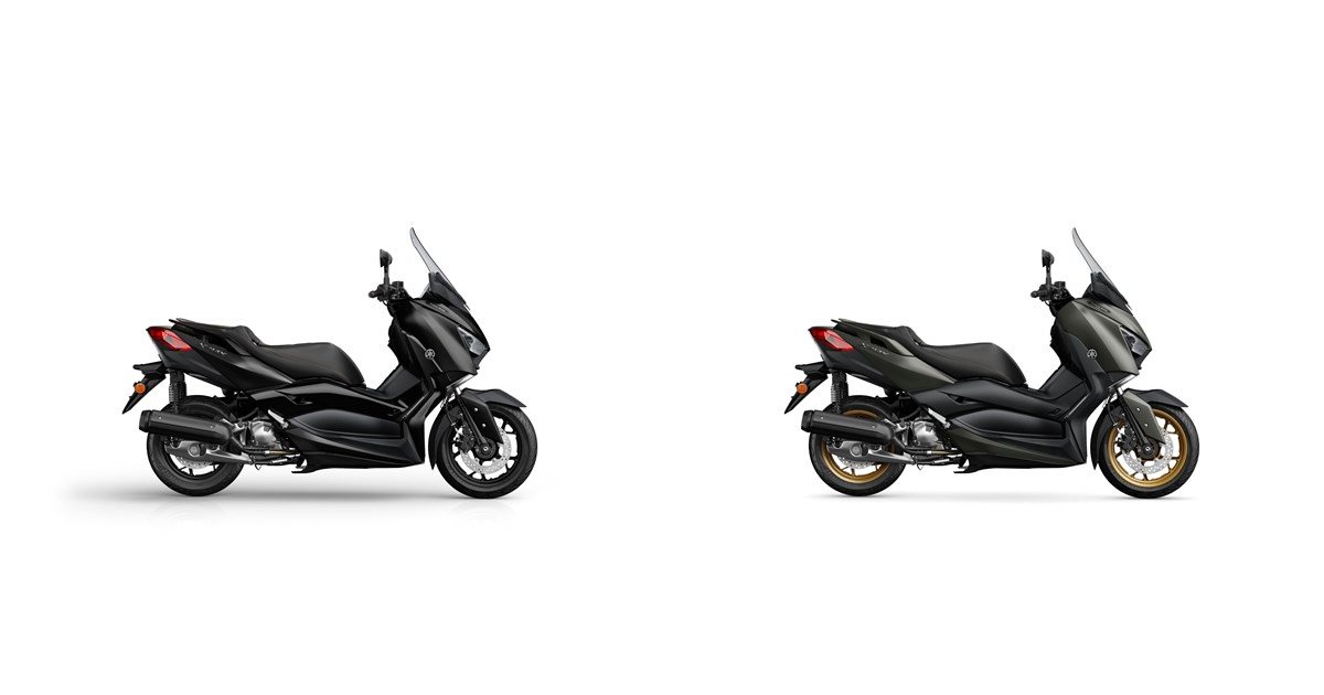 Comparaison des motos Yamaha XMAX 125 IRON MAX 2019 VS. Yamaha XMAX 125 ...