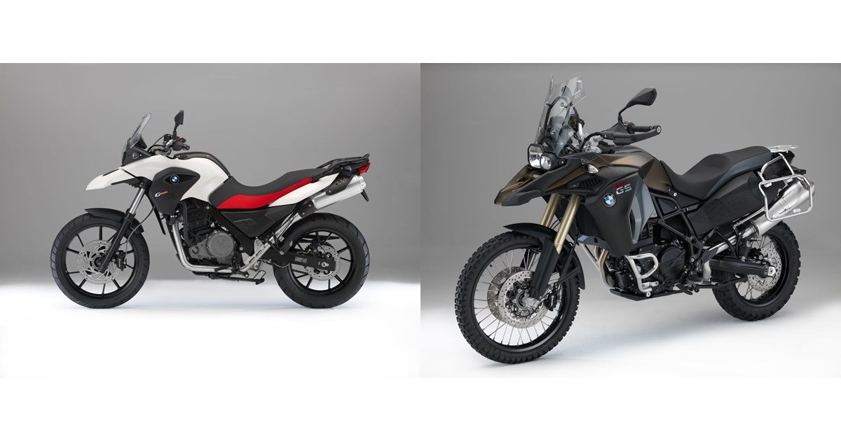 BMW G 650 GS 2014 vs BMW F 800 GS 2015