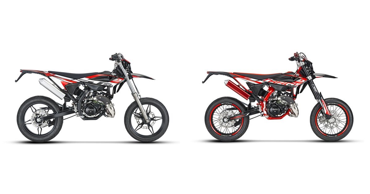 Beta RR 50 Motard 2024 vs Beta RR Motard 2T 50 Track 2025