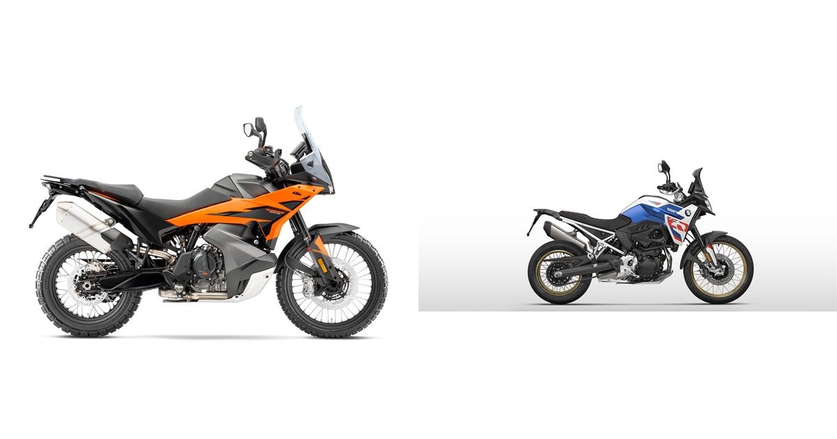 Comparaison des motos KTM 790 Adventure 2026 VS. BMW F 900 GS 2024