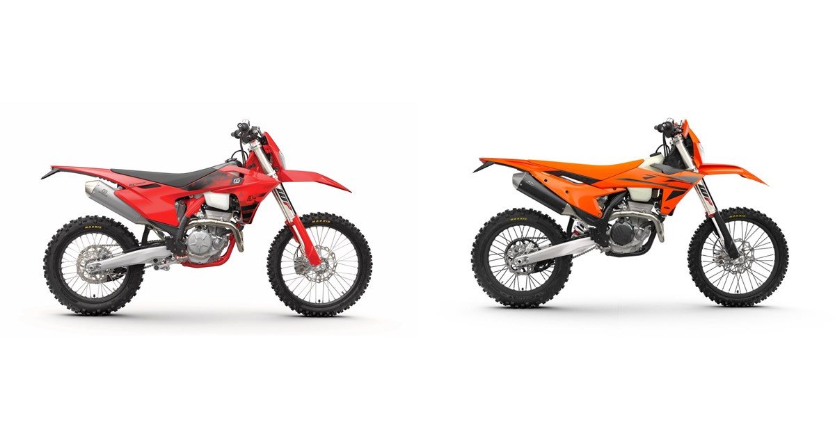 GASGAS EC 350F 2026 vs KTM 350 EXC-F 2025