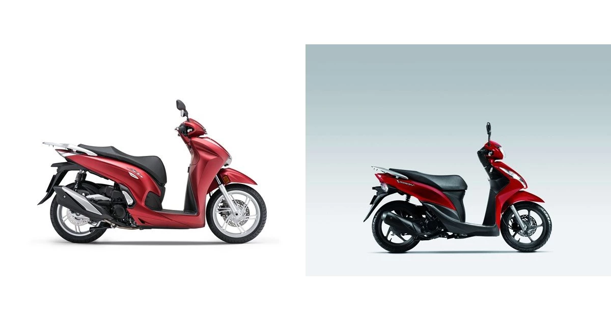 Honda SH350i 2022 vs Honda NSC Vision 110 2014