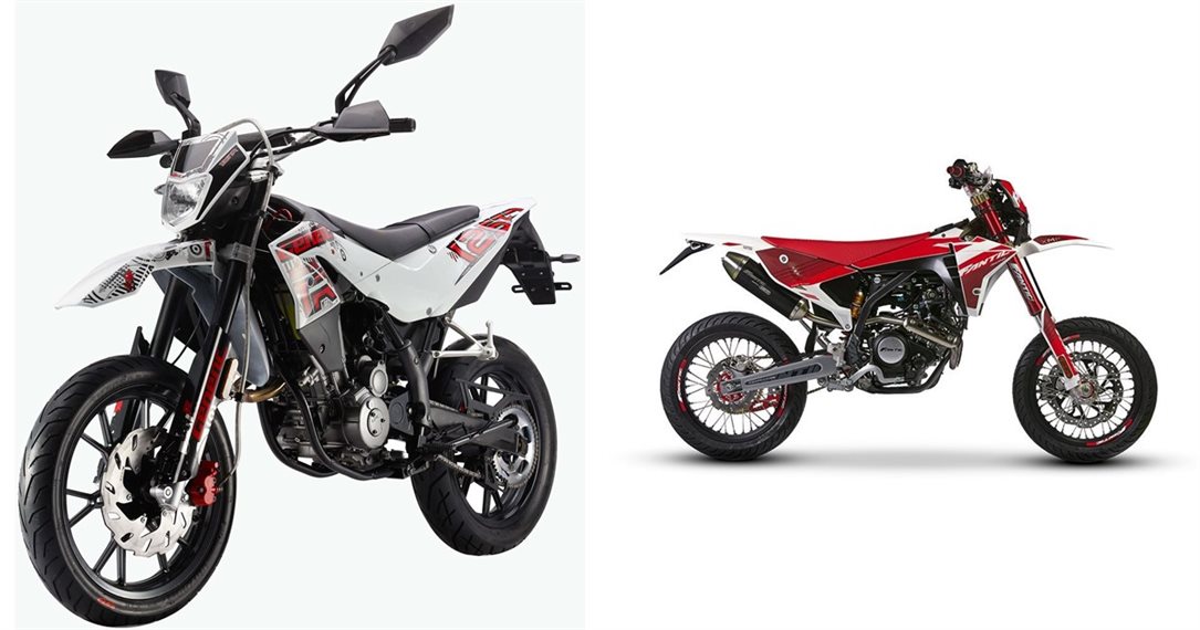 KSR Moto TR 125 SM 2013 vs Fantic XMF 125 Competition 2025