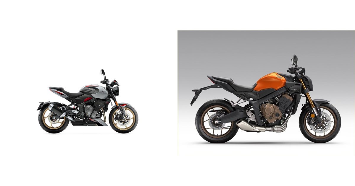 Triumph Trident 800 2026 vs Honda CB650R 2026