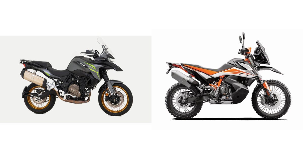 QJ Motor SRT 700 X 2024 vs KTM 790 Adventure R 2020