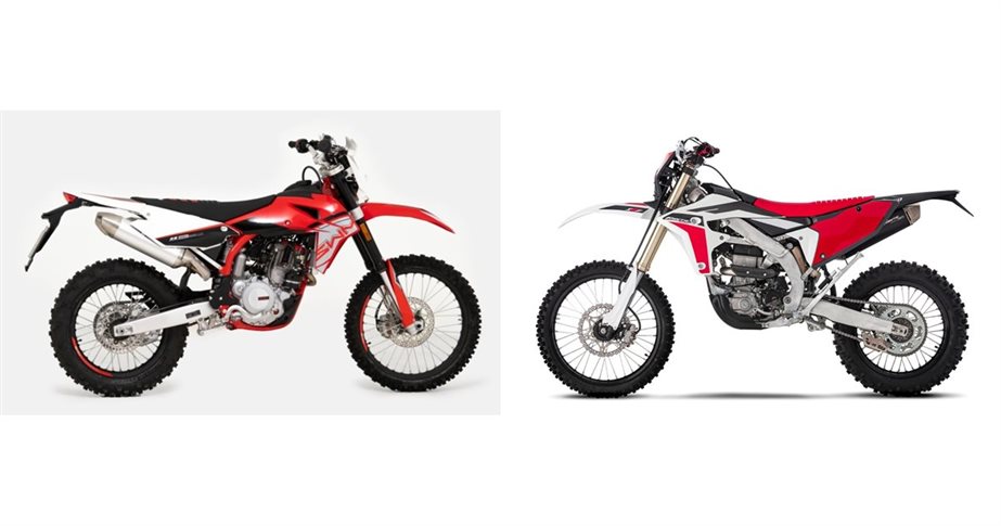 Motorrad Vergleich SWM RS 500 R 2023 vs. Fantic XEF 450 2022