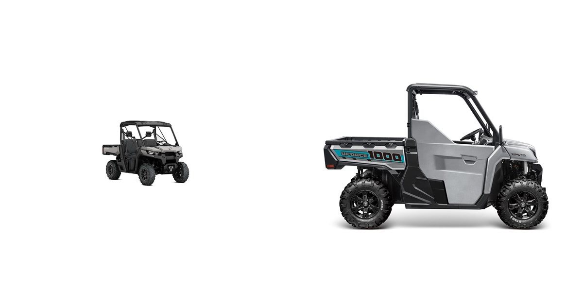 Can-Am Traxter XT HD10 2019 vs CFMOTO UForce 1000 V2 EFI 4x4 2020