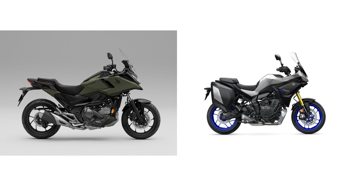 Motorrad Vergleich Honda NC750X DCT 2025 vs. Yamaha Tracer 7 GT Y-AMT 2026