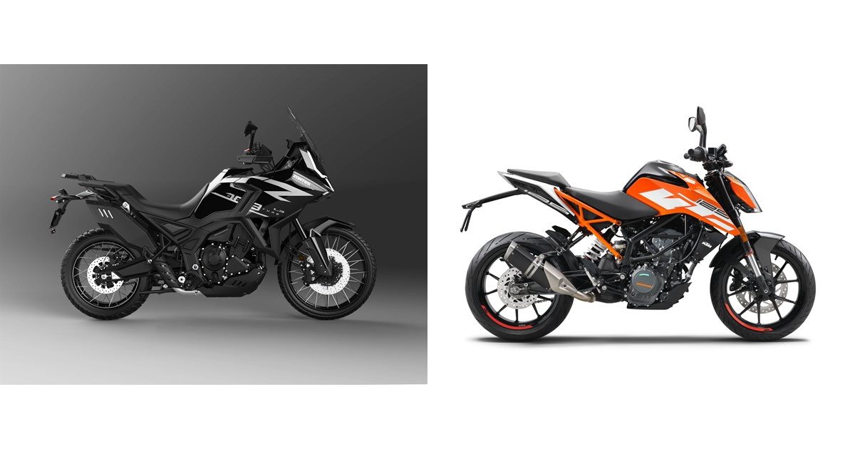Zontes 703F 2025 vs KTM 125 Duke 2020