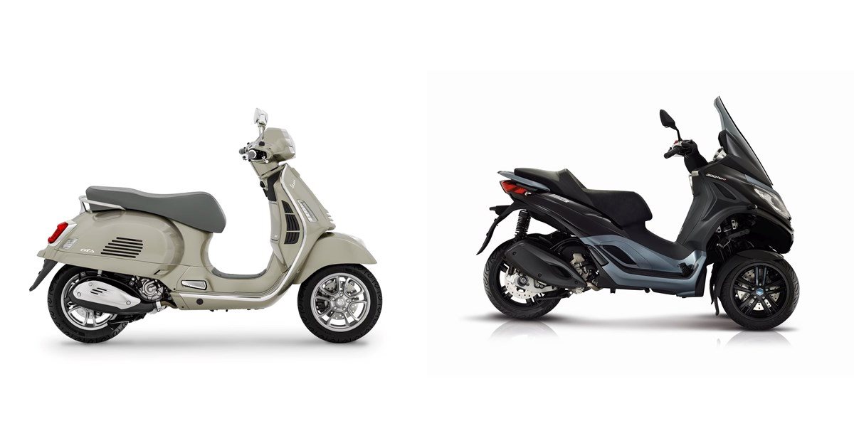 Vespa GTS 310 2025 vs Piaggio MP3 300 2024