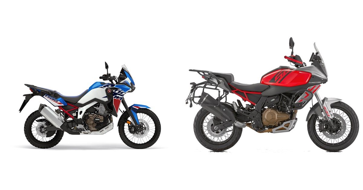 Honda CRF1100L Africa Twin DCT 2023 vs QJ Motor SRT 600 SX 2025