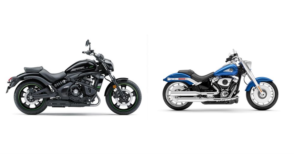 Kawasaki Vulcan S 2023 vs Harley-Davidson Fat Boy 117 2025