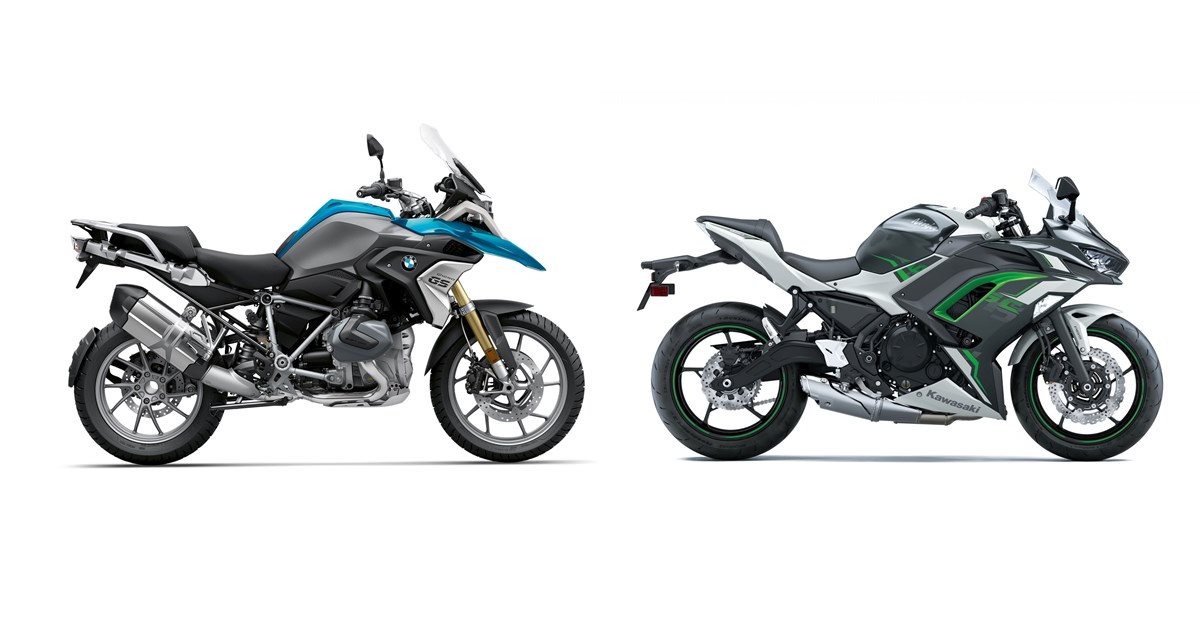 BMW R 1250 GS 2020 vs Kawasaki Ninja 650 2022