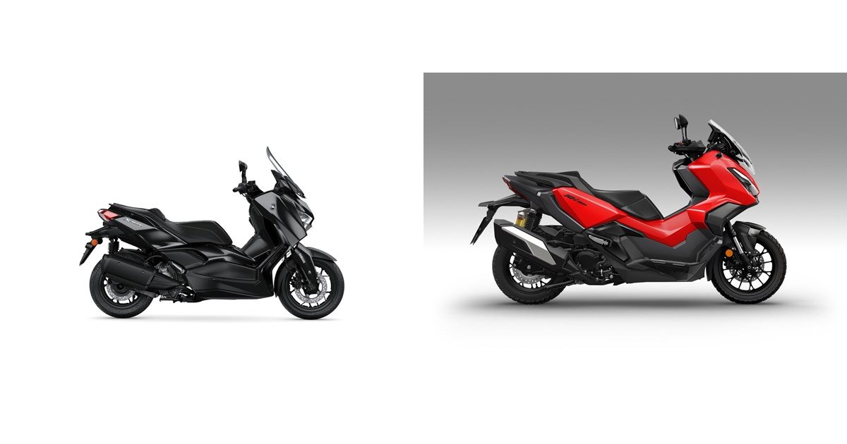 Yamaha XMAX 300 Tech MAX 2024 vs Honda ADV350 2025