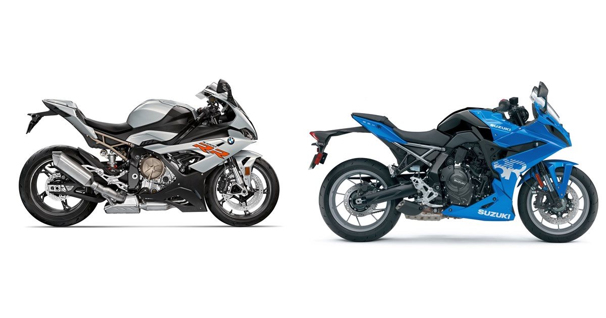 BMW S 1000 RR 2020 vs Suzuki GSX-8R 2025
