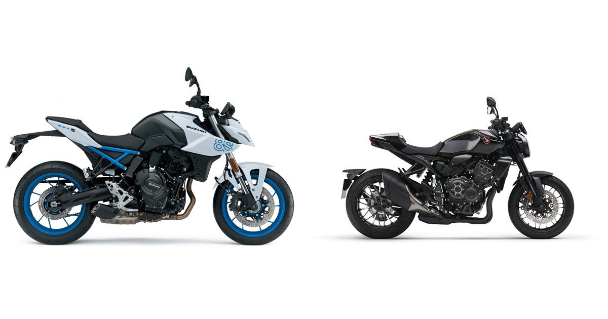 Comparaison des motos Suzuki GSX-8S 2023 VS. Honda CB1000R Black Edition 2022