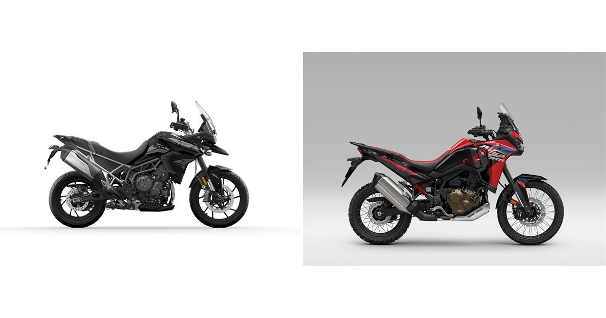 Triumph Tiger 900 GT Pro 2023 vs Honda CRF1100L Africa Twin 2025