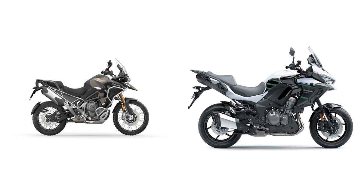 Triumph Tiger 1200 Rally Explorer 2025 vs Kawasaki Versys 1000 2019