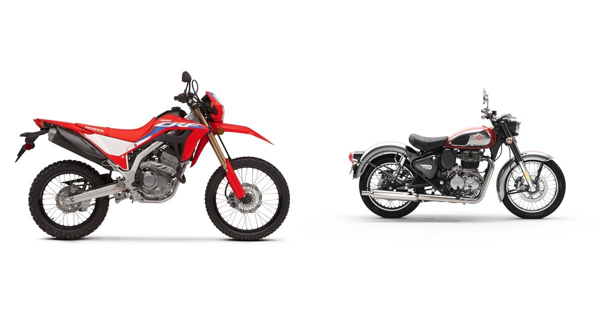 Honda CRF300L 2022 vs Royal Enfield Classic 350 2022