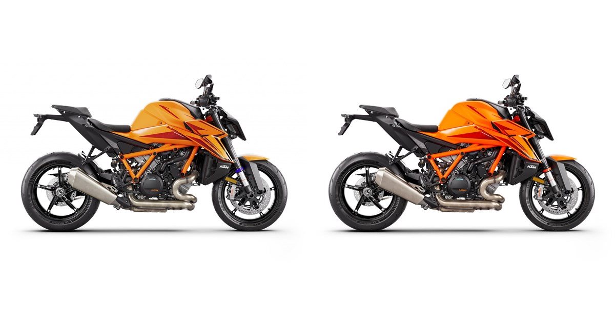 KTM 1390 Super Duke R EVO 2026 vs KTM 1390 Super Duke R 2024
