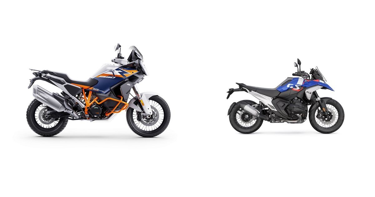 KTM 1390 Super Adventure R 2025 vs BMW R 1300 GS 2025