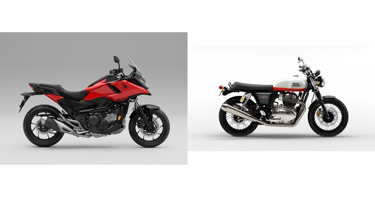 Honda NC750X 2025 vs Royal Enfield Interceptor 650 2022
