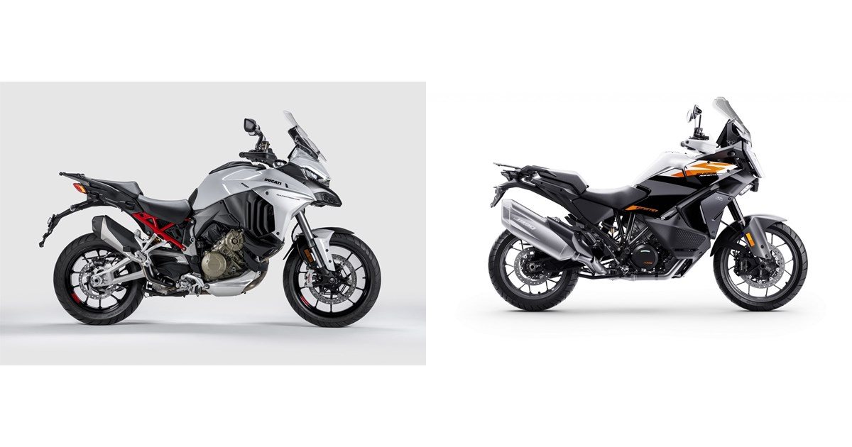 Ducati Multistrada V4 S 2022 vs KTM 1390 Super Adventure S EVO 2025
