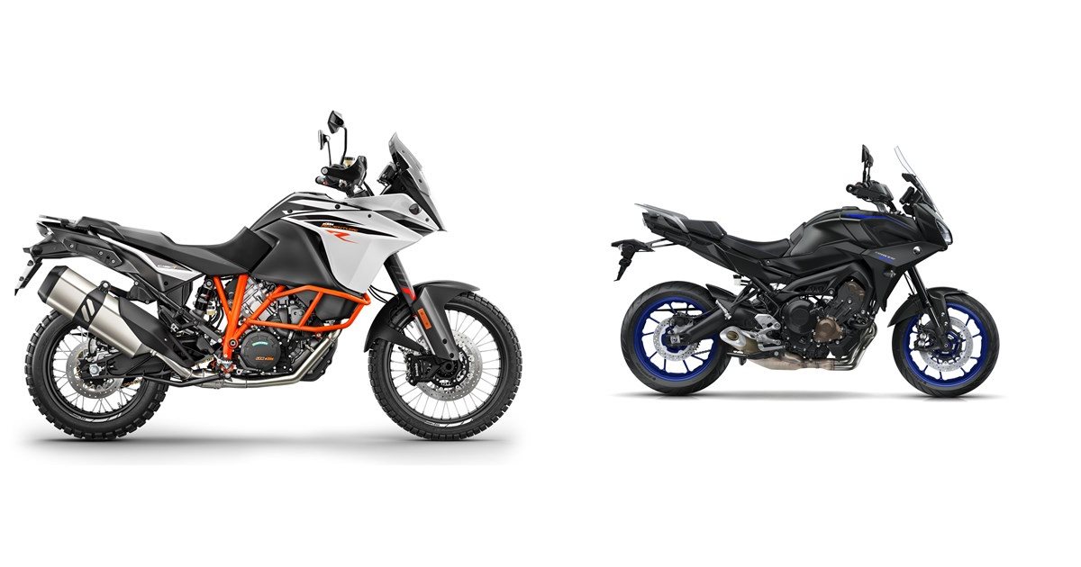 KTM 1090 Adventure R 2018 vs Yamaha Tracer 900 2019