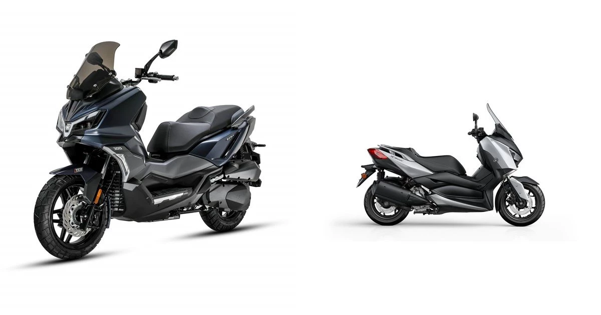 Sym ADX 300 2025 vs Yamaha XMAX 300 2020