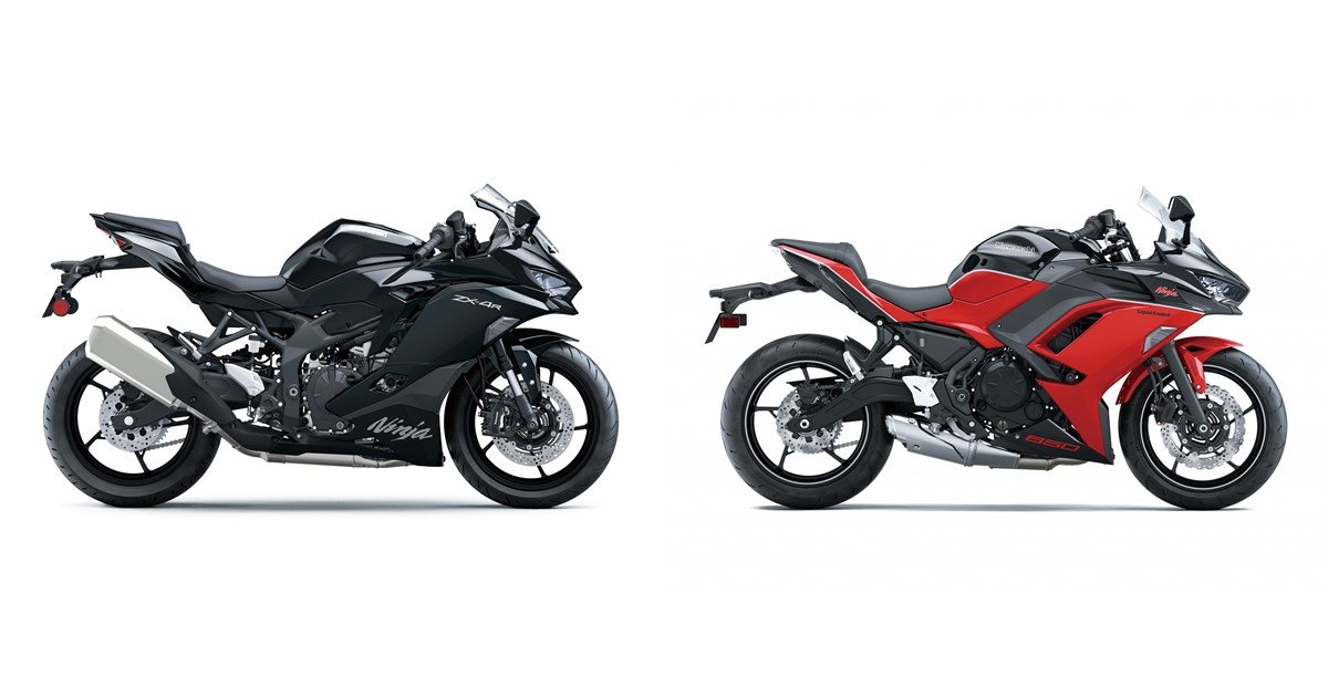 Kawasaki Ninja ZX-4R 2025 vs Kawasaki Ninja 650 40th Anniversary 2024