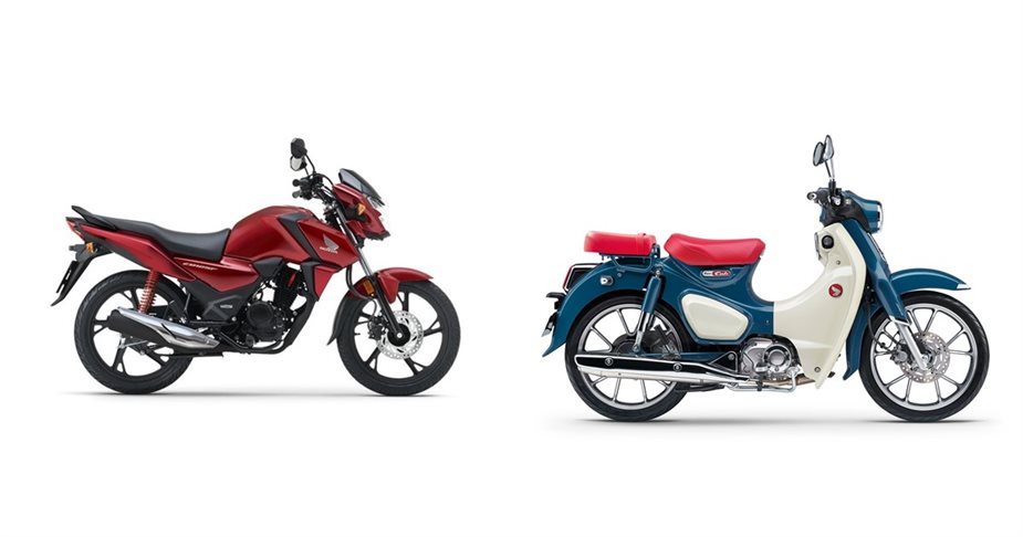 Honda CB125F 2025 vs Honda Super Cub C 125 2025