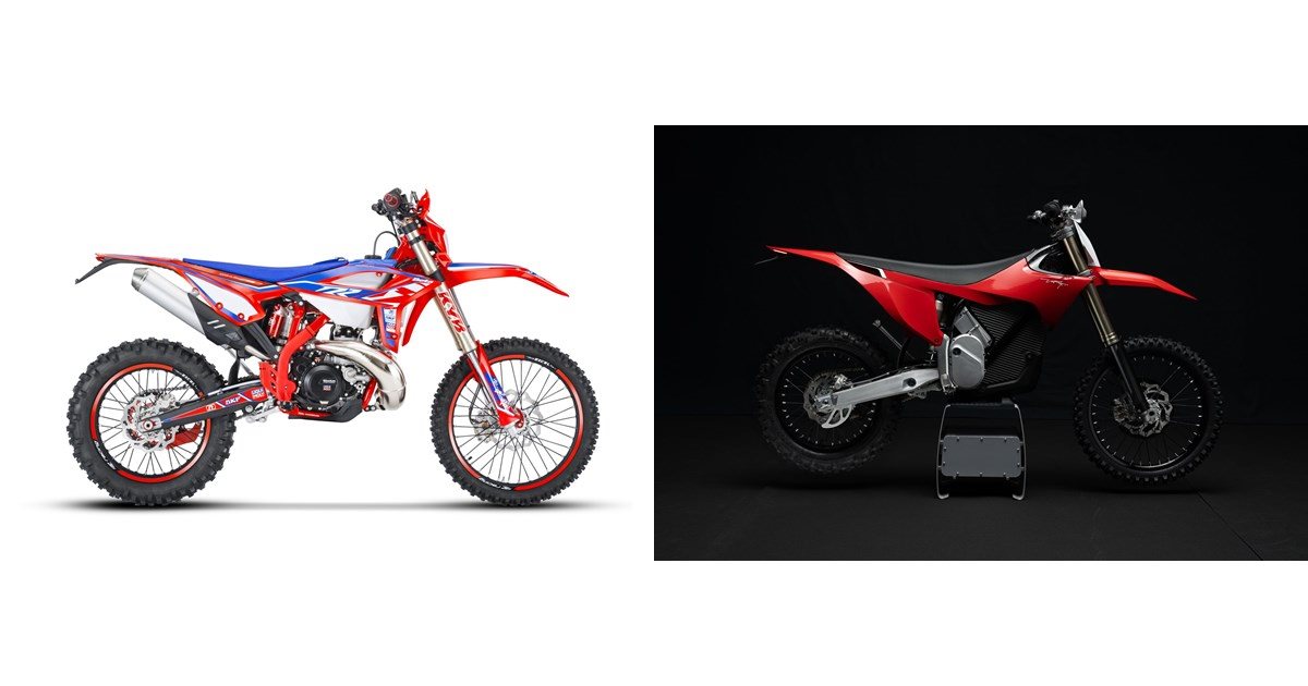 Beta RR 300 Racing 2022 vs Stark Future Varg EX 2025