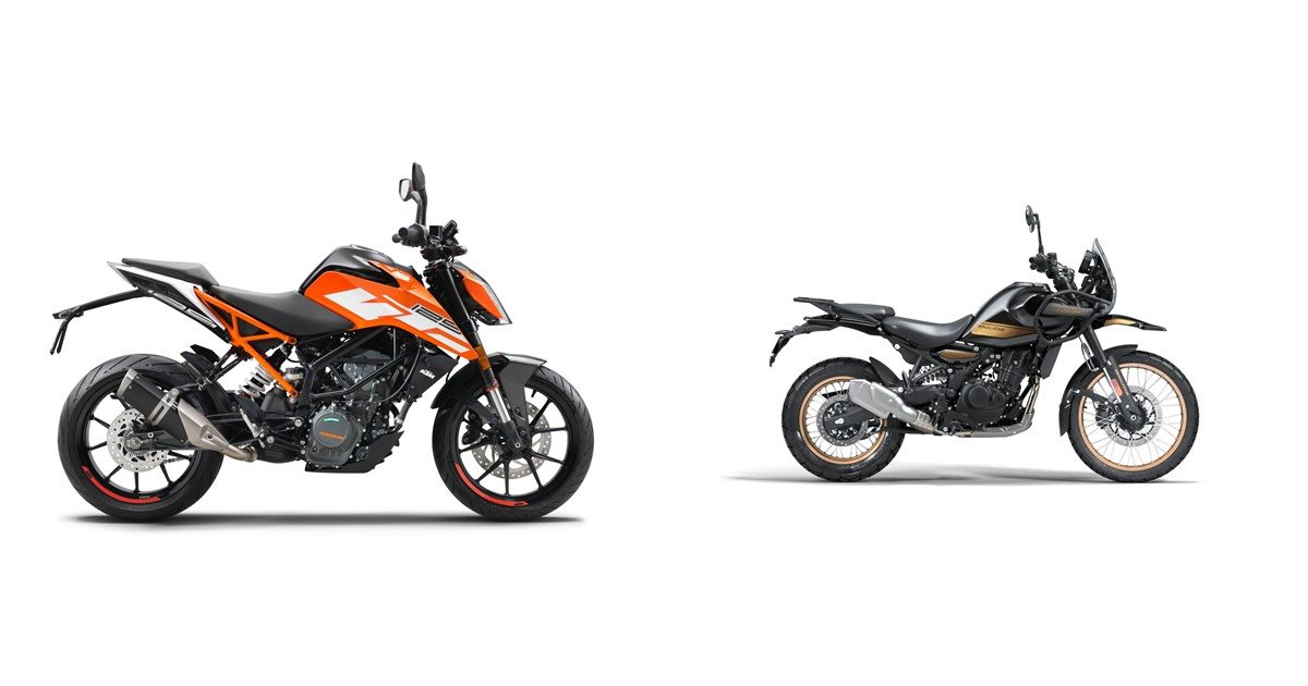 KTM 125 Duke 2019 vs Royal Enfield Himalayan 450 2025
