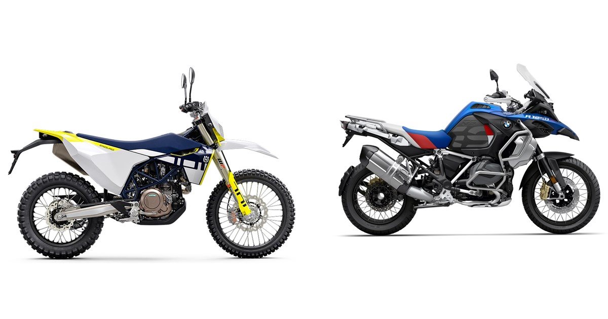 Husqvarna 701 Enduro 2024 vs BMW R 1250 GS Adventure 2024