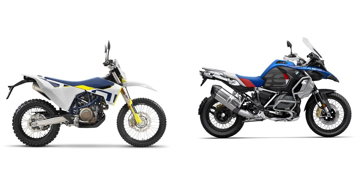 Husqvarna 701 Enduro 2022 vs BMW R 1250 GS Adventure 2024