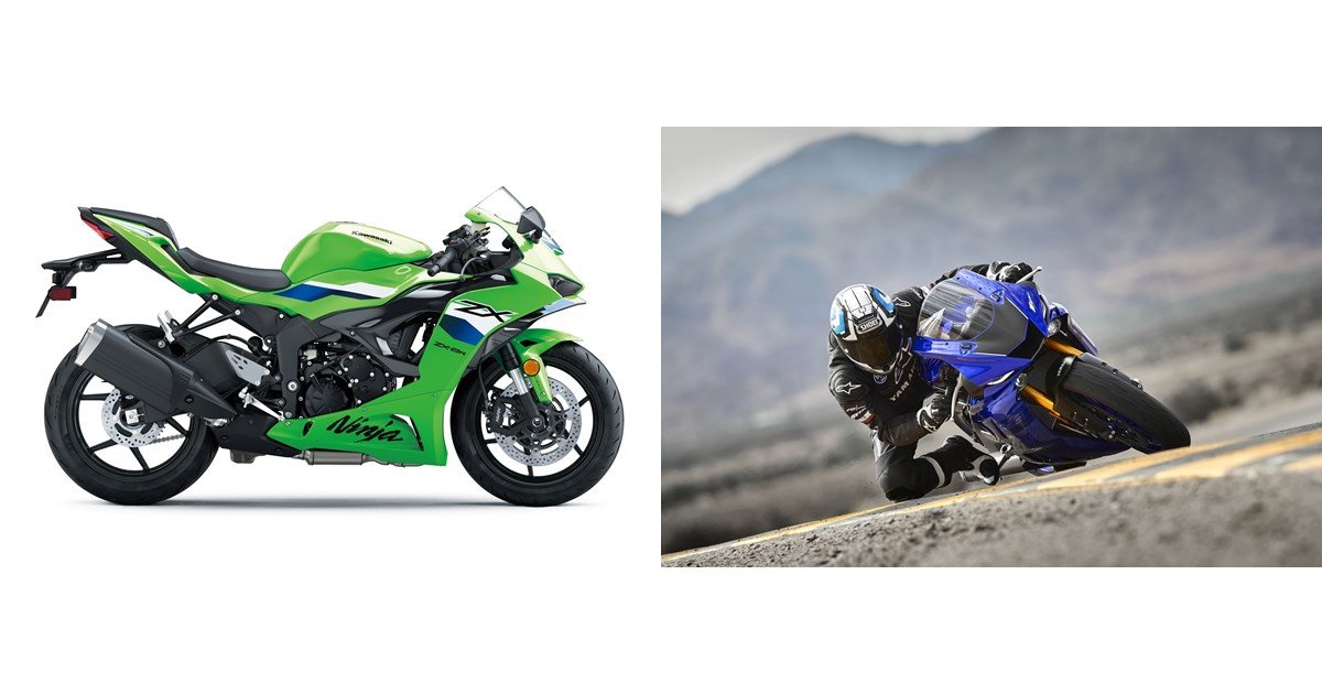 Kawasaki Ninja ZX-6R 2026 vs Yamaha YZF-R6 2018