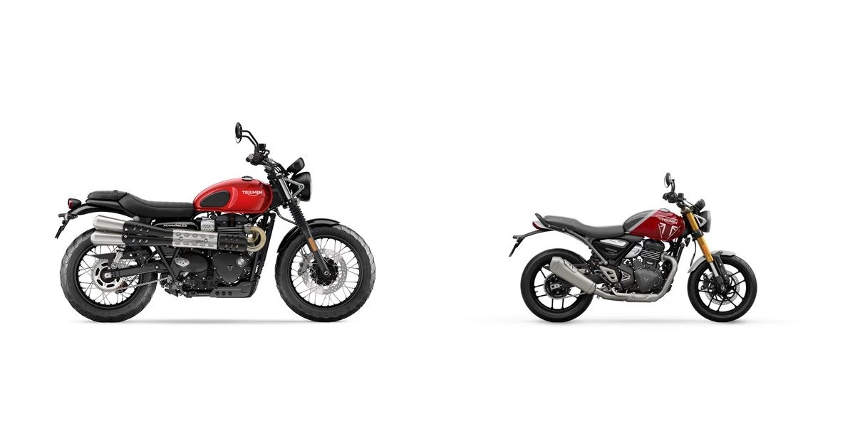 Triumph Street Scrambler 2019 vs Triumph Speed 400 2026